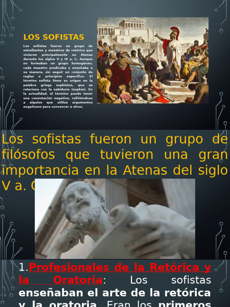 Sofistas: Retórica y Relativismo en Grecia | PDF