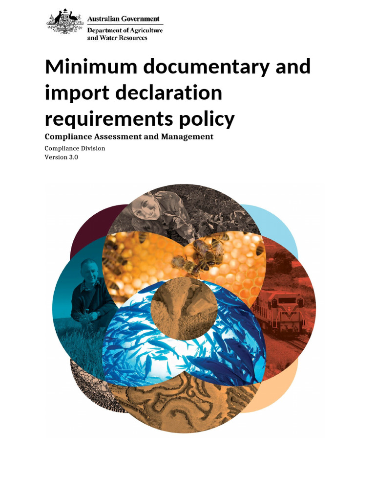 minimum-document-requirements-policy | PDF | Bill Of Lading | Cargo