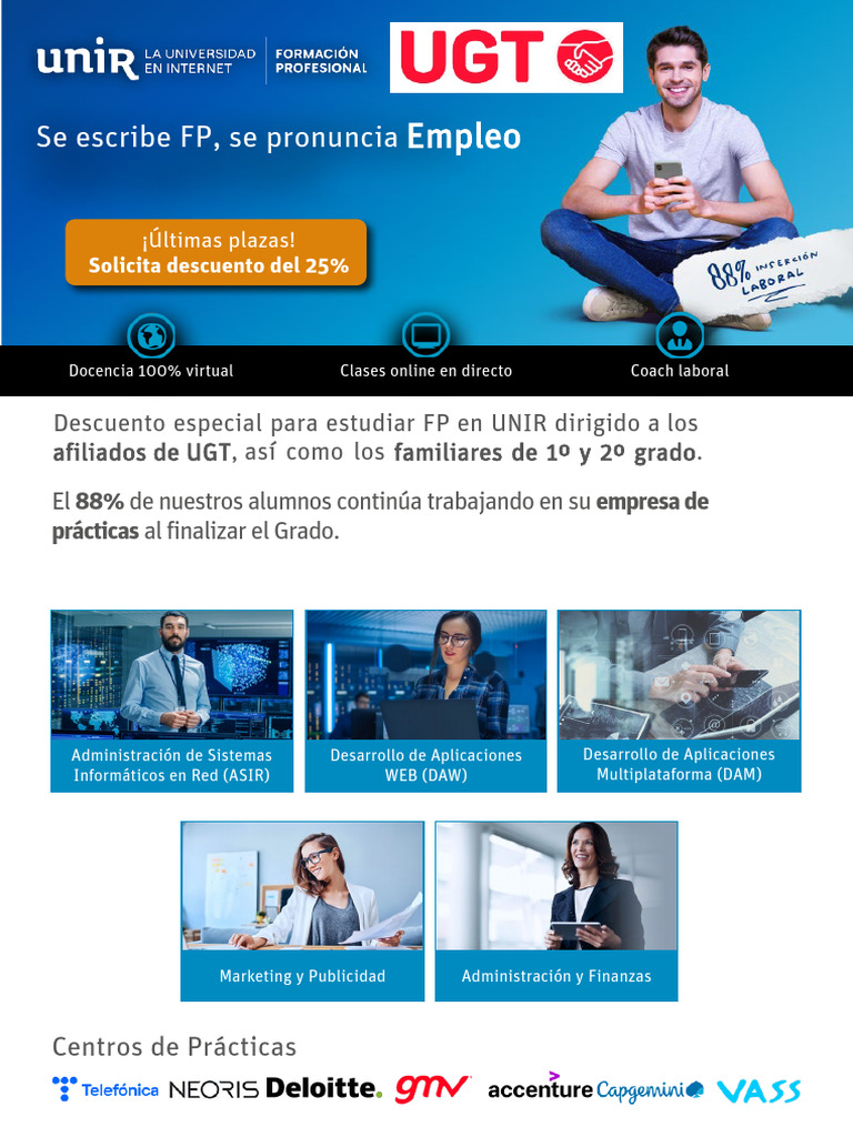 UNIR FP Oficial UGT | PDF | Negocios