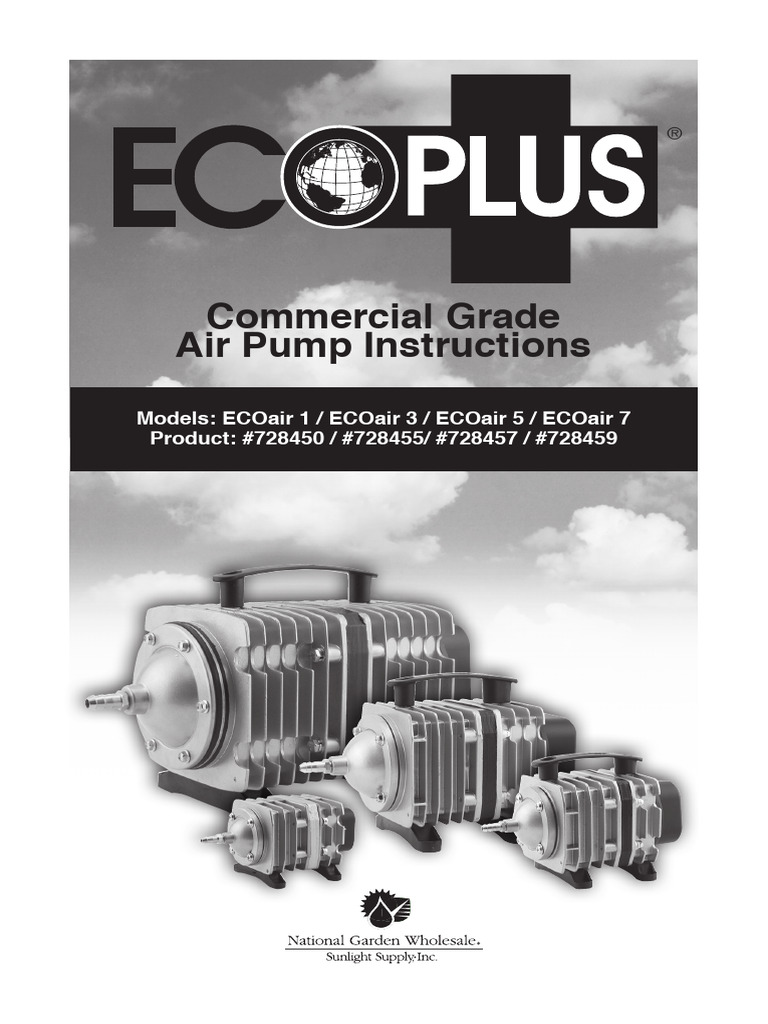 ECOPLUS | PDF | Valve | Pump