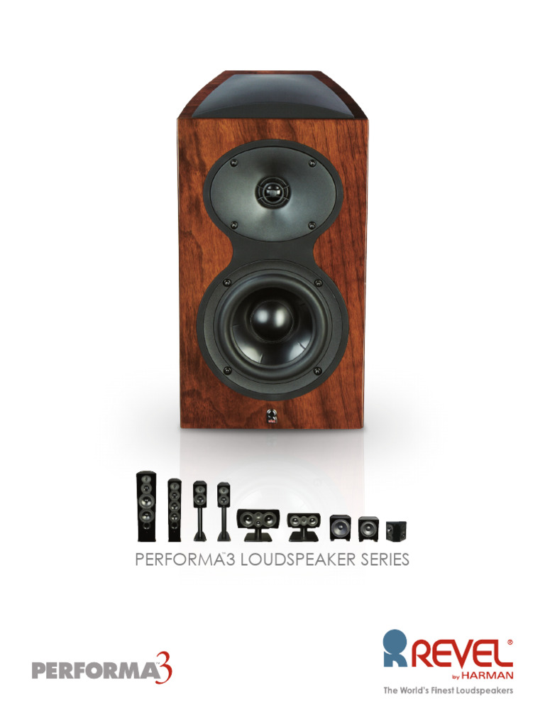 Revel Performa3 Brochure | PDF | Loudspeaker | Sound