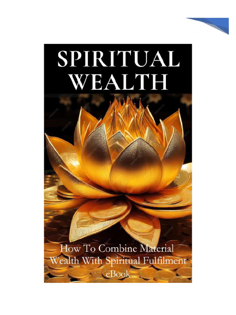 Spiritual Wealth | PDF | Investing | Diversification (Finance)