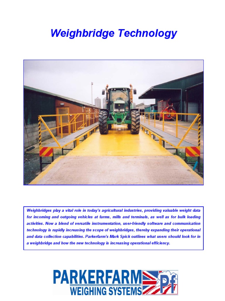 Advancing Agricultural Weighing: How New Technologies are Increasing ...