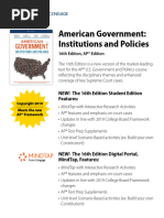 American Politics and Government Today PDF | PDF