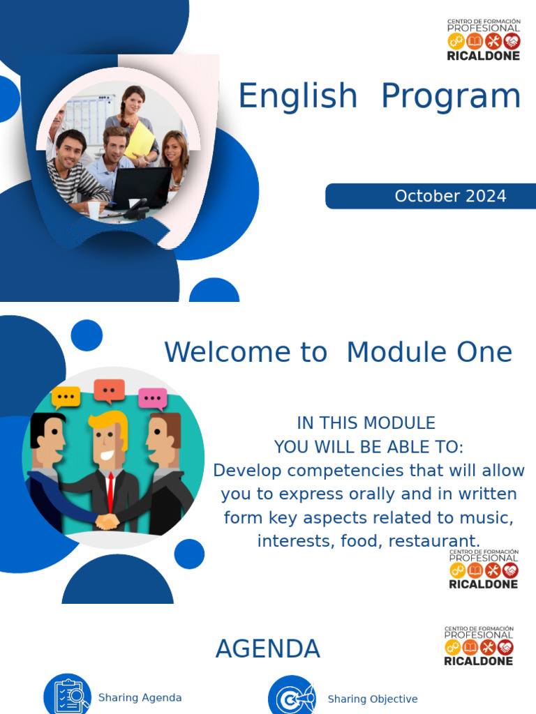 Presentación Módule 3session 2 English Program 2024 | PDF | Question | Linguistics