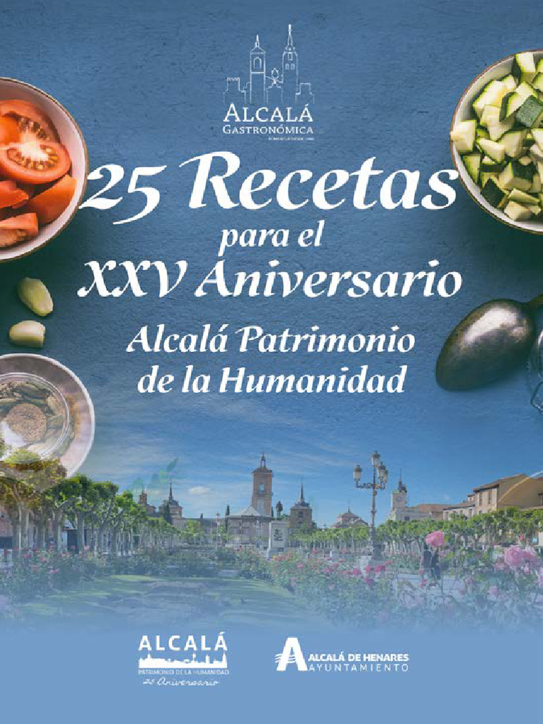 Recetas del XXV Aniversario de Alcalá | PDF | Salsa | Pimenton