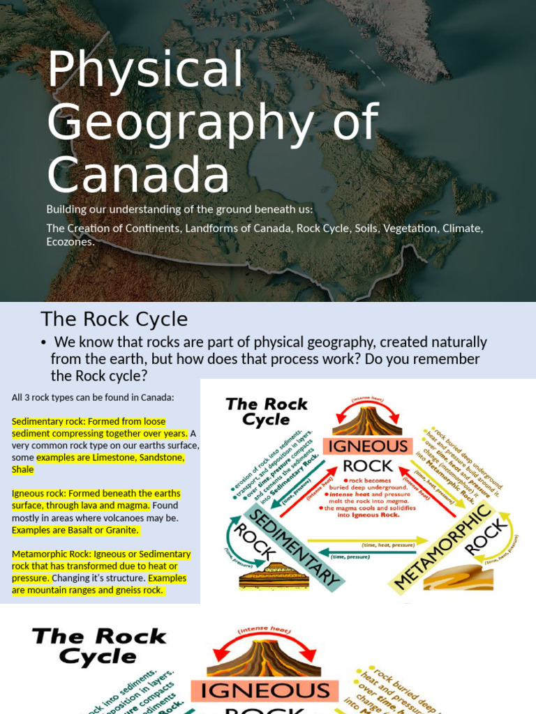 Physical Geography Unit 1 Part 2 | PDF | Rock (Geology) | Soil