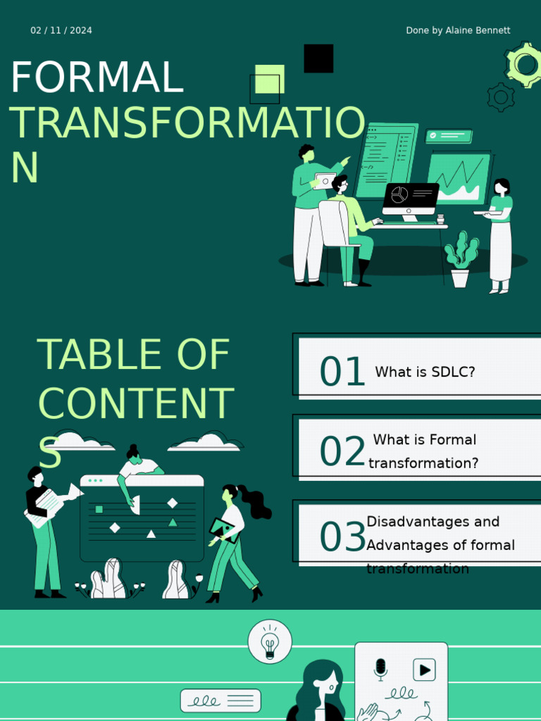 Modern Illustrative Software Development Life Cycle Infographic | PDF ...