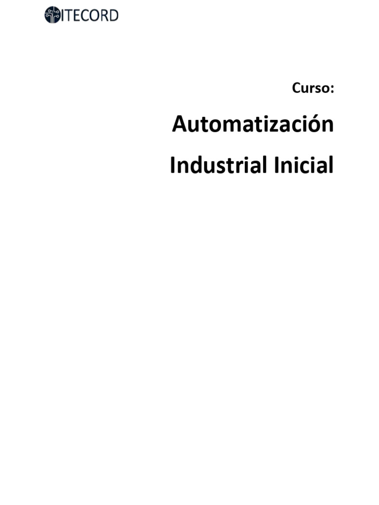 Introducción a la Automatización Industrial | PDF | Interfaz de usuario ...
