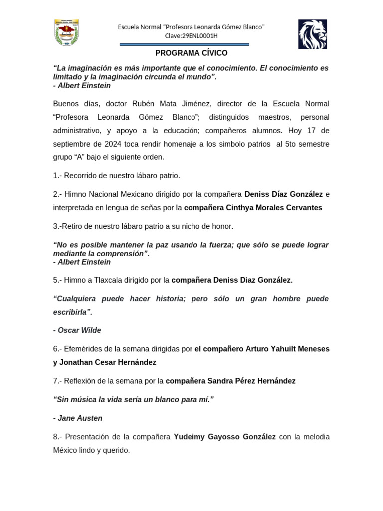 Programa Civico | PDF