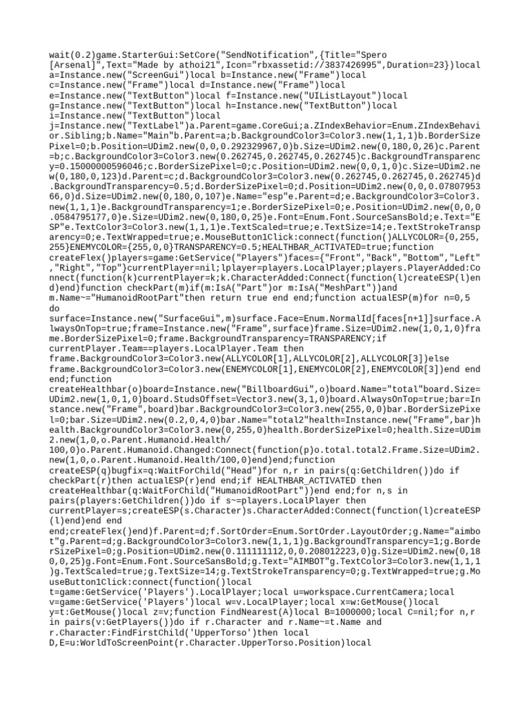 Arsenal Gui v1 | PDF | Computers
