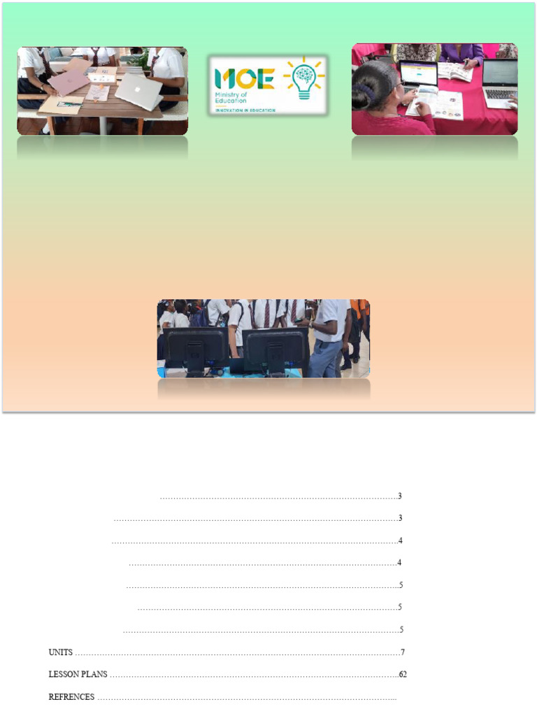 Lower Secondary ICT Curriculum Guide | PDF | Computer Data Storage | Byte