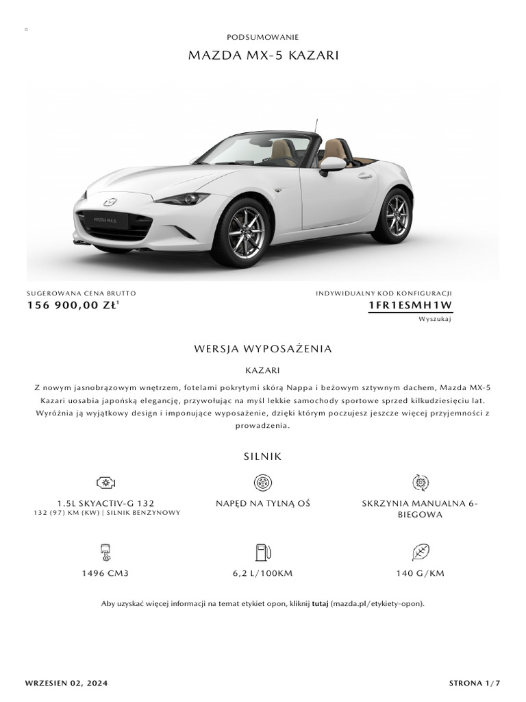 Mazda Car Configurator | PDF