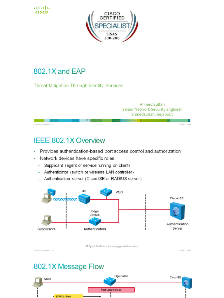 02 - 802.1X and EAP | PDF