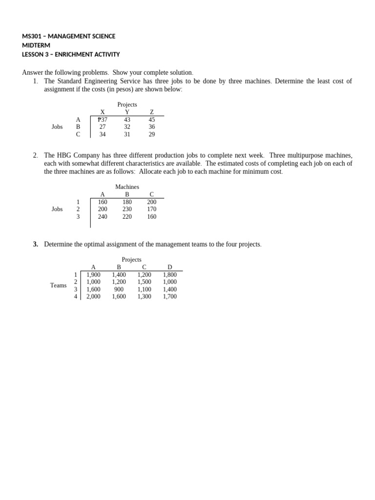 Ms301 Midterm l3 Ea | PDF