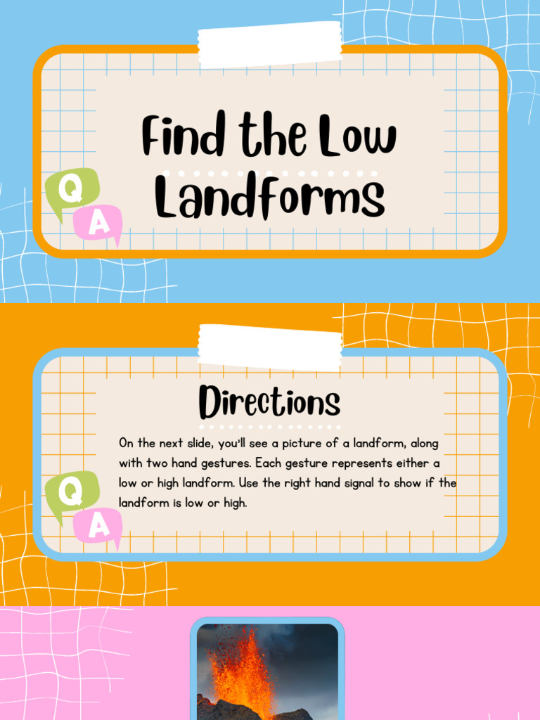 Find The Landform | PDF