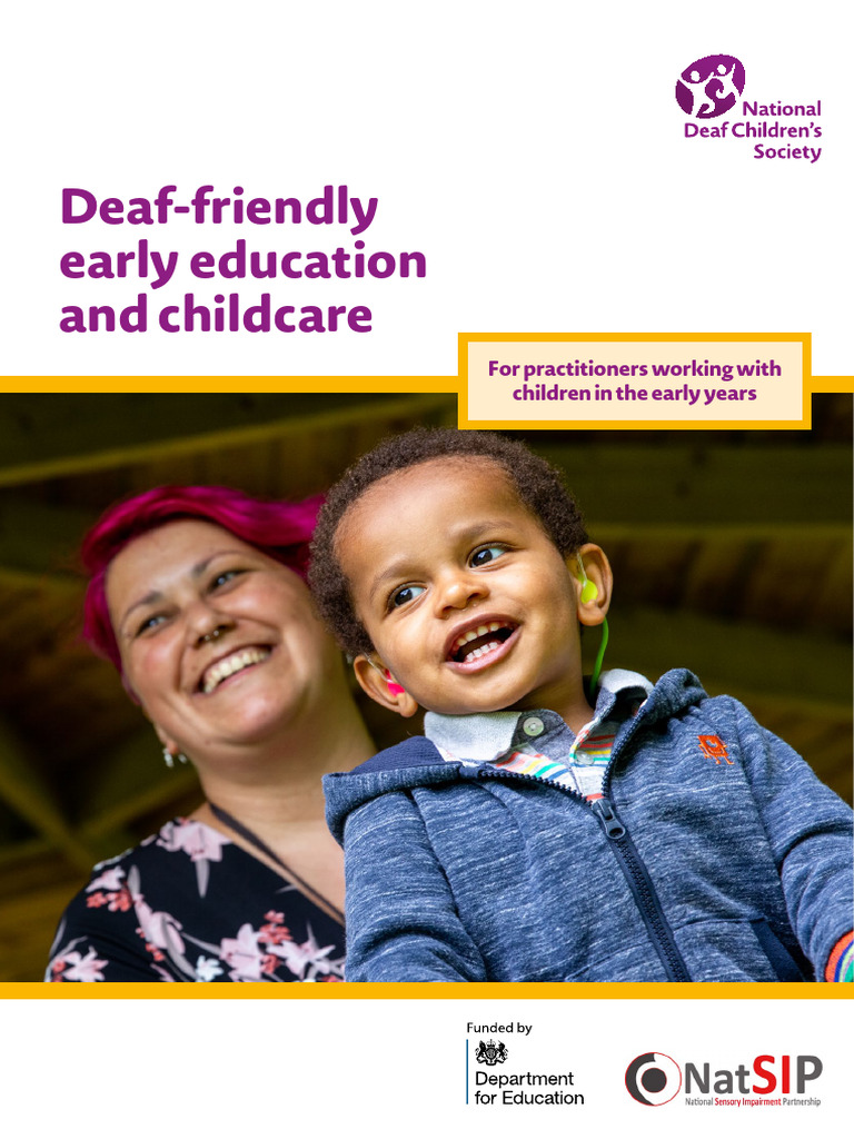 c0192 Deaf Friendly Early Education Web | PDF | Hearing Loss | Deafness