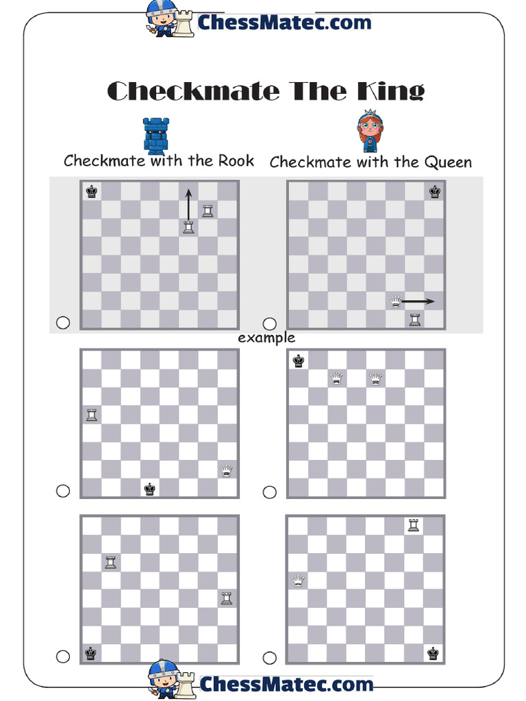 Checkmate with Rook and Queen | PDF