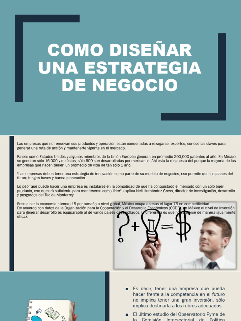 Como Diseñar Una Estrategia de Negocio | PDF | México | Business