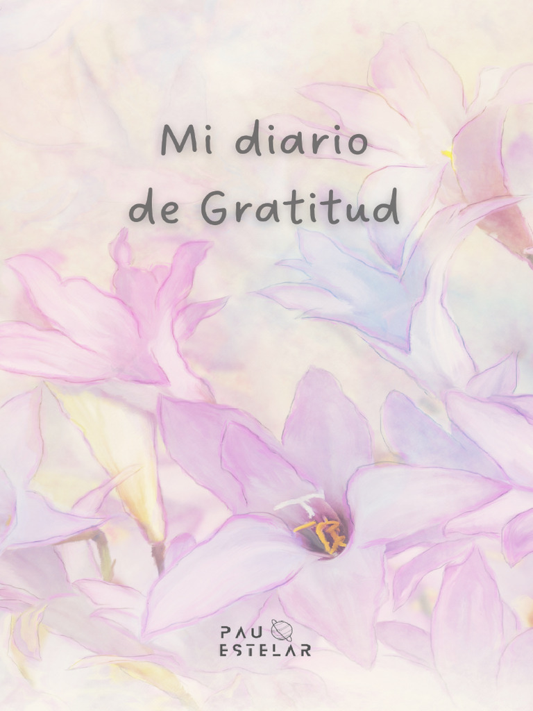 Mi Diario de Gratitud - Pauestelar | PDF | Gratitud