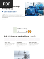 Basic Rules of Pump Piping Design | PDF | Pump | Pipe (Fluid Conveyance)