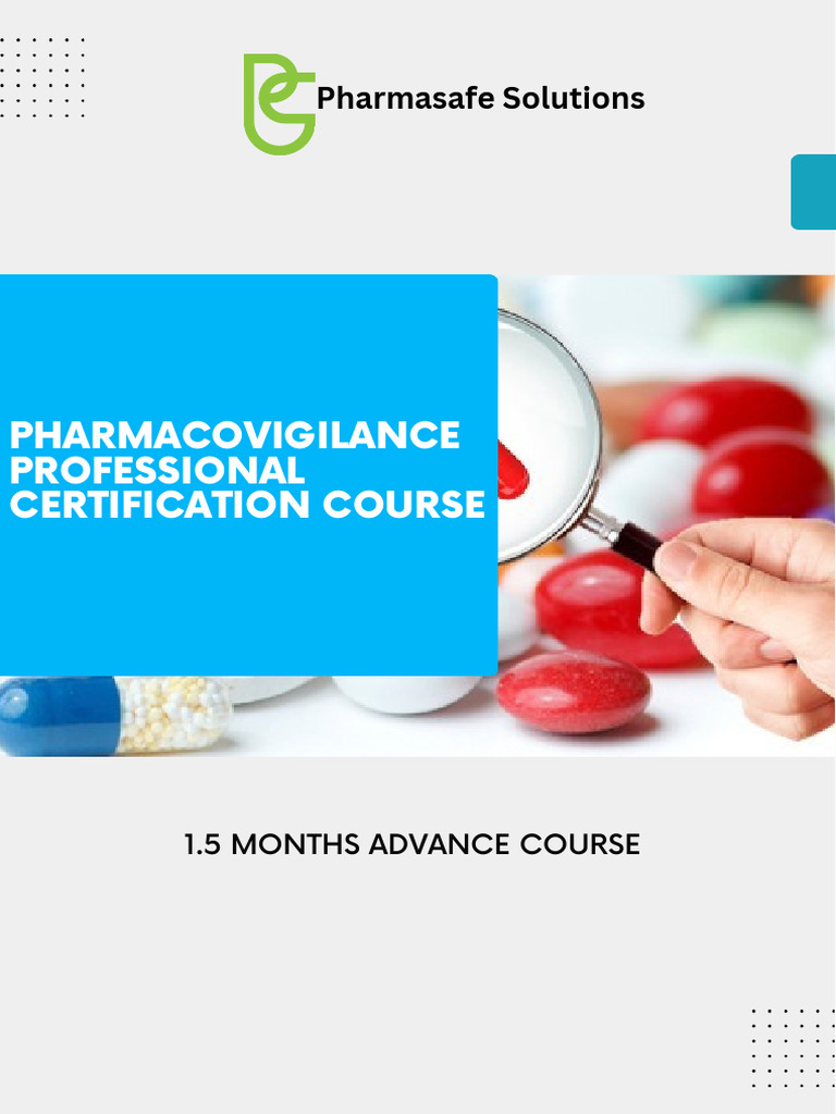 Pharmacovigilance Brochure | PDF | Pharmacovigilance | Clinical Trial