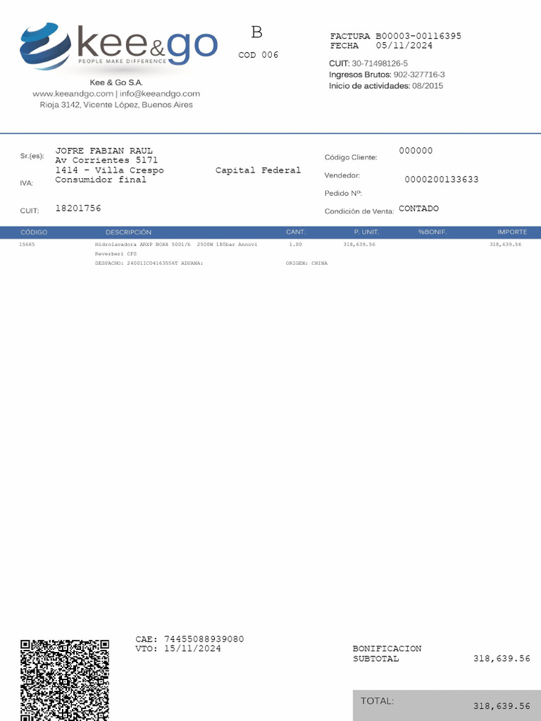 Factura 2000009752502536 | PDF