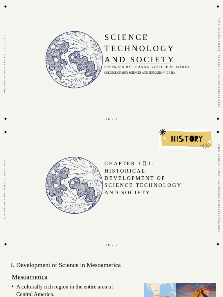 Historical Development of Science & Technology | PDF | Biodiversity ...