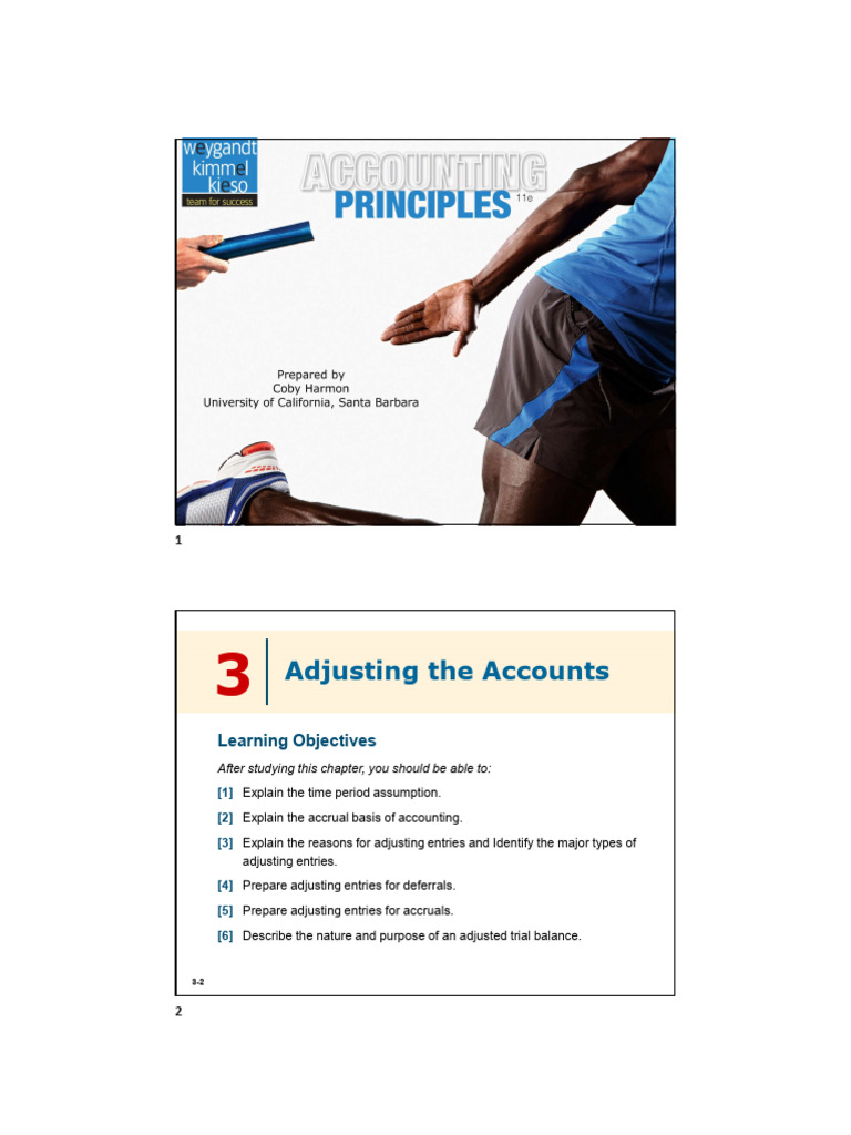 Ch03 - Adjusting The Accounts | PDF | Debits And Credits | Deferral