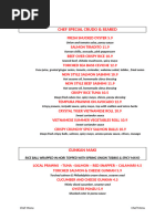 Nuri Sushi Menu Cape Town | PDF | Sushi | Japanese Cuisine