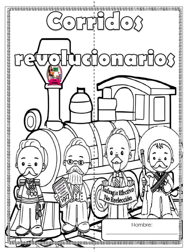 Lapbook Corridos Revolucionarios Profa. Kempis | PDF | Rima | revolución mejicana