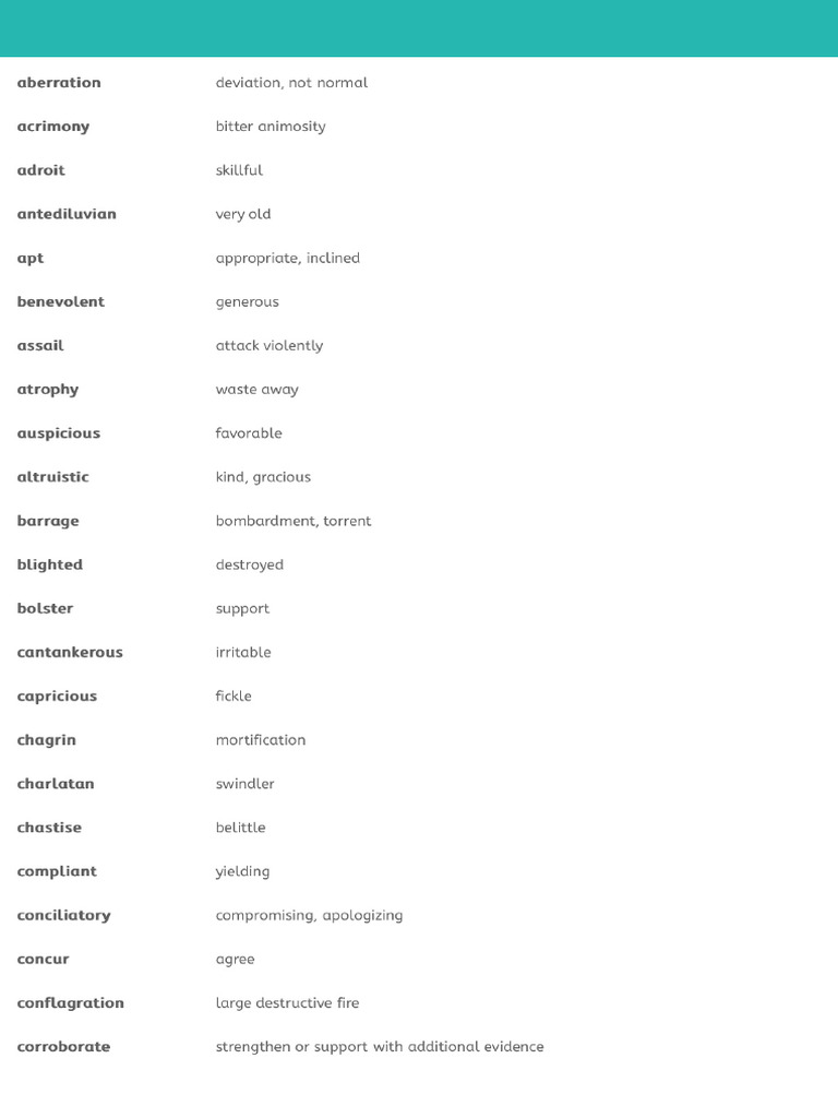 MiaPrep - 9th Grade Vocabulary | PDF | Career & Growth
