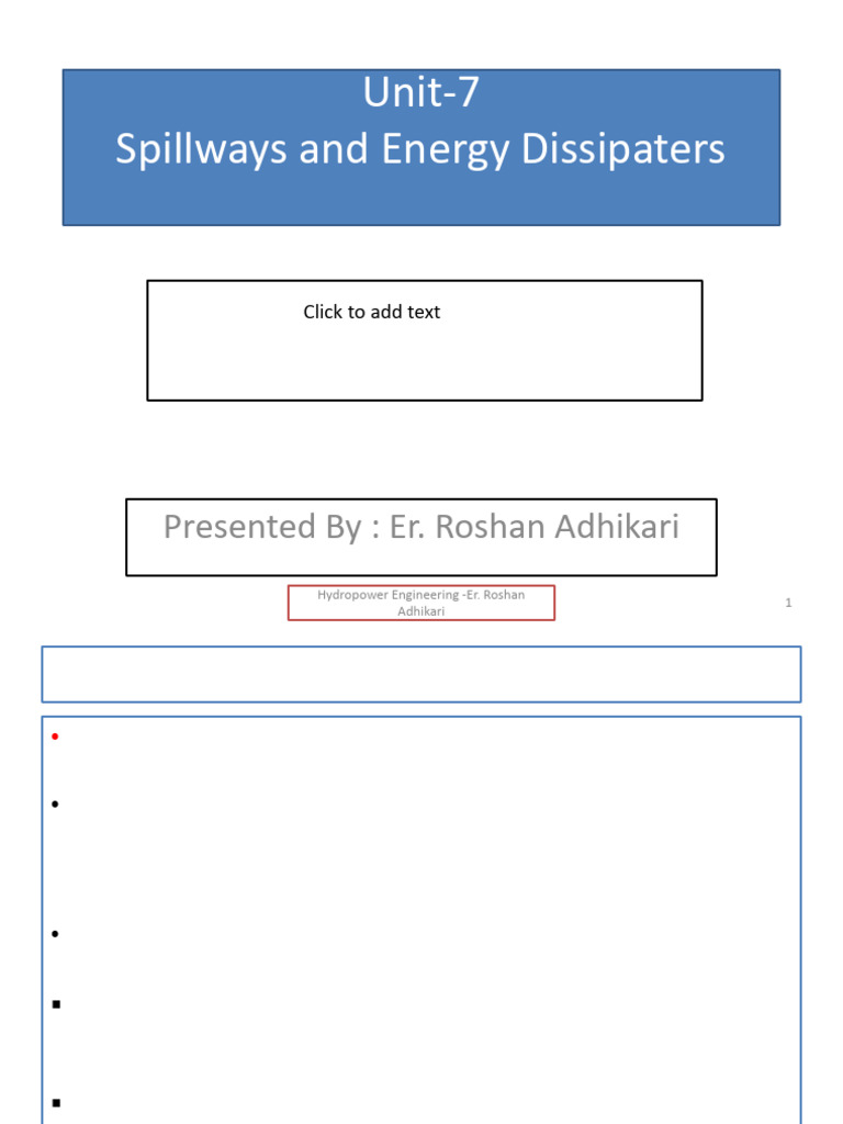 Hydropower-7 | PDF | Spillway | Dam