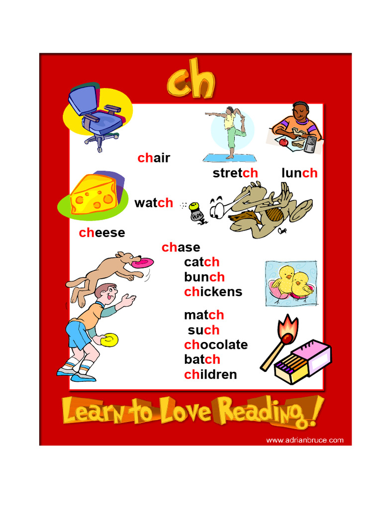 CH Phonics Poster | PDF