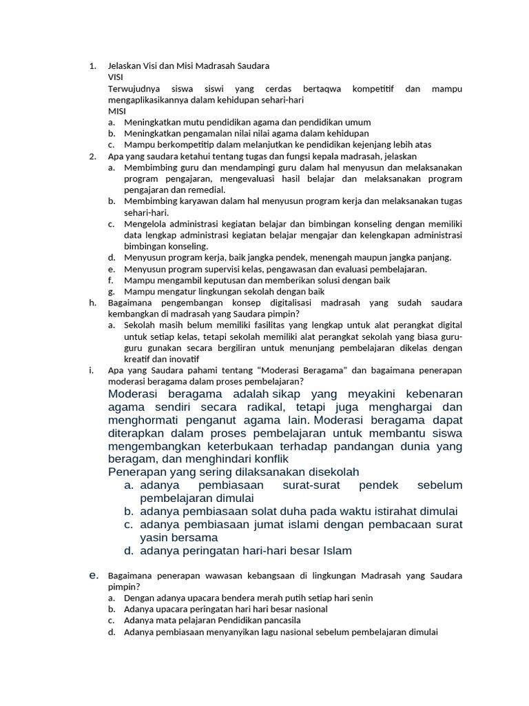 Jawaban PPKM 2024 | PDF | Karier & Perkembangan