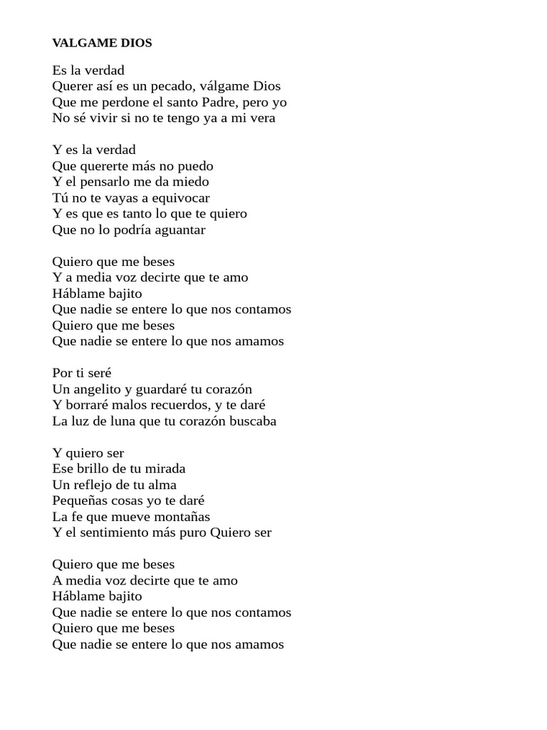 Valgame Dios | PDF