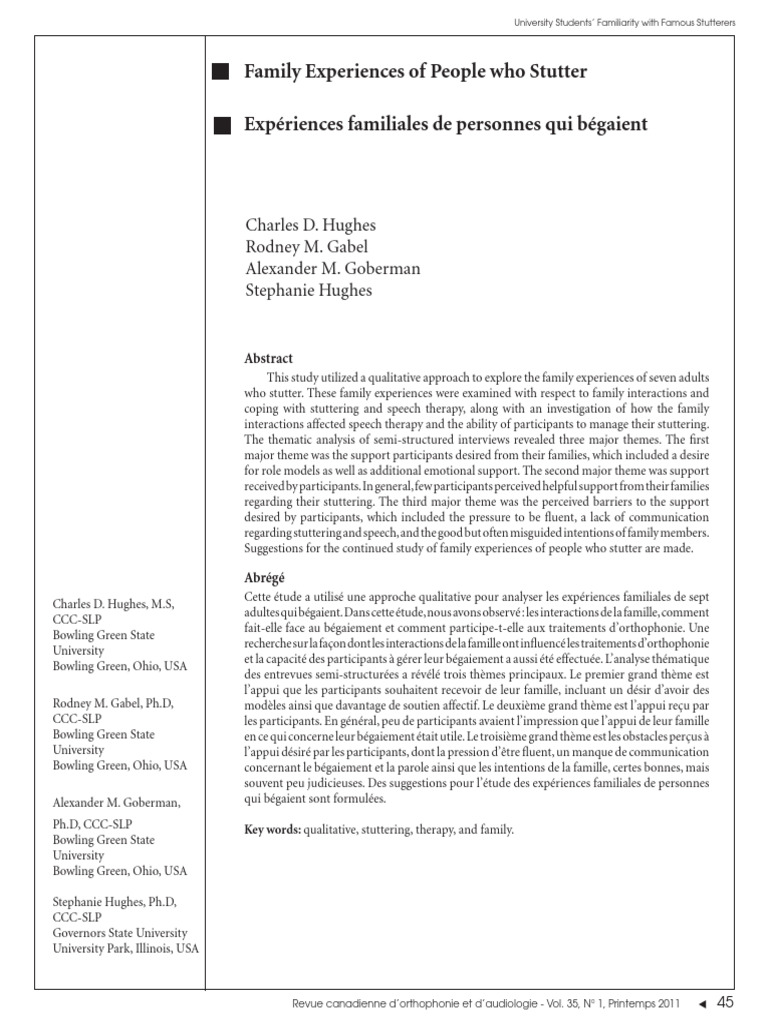 ARTIGO Hughes - Gabel - Goberman - Hughes - CJSLPA - 2011 | PDF ...