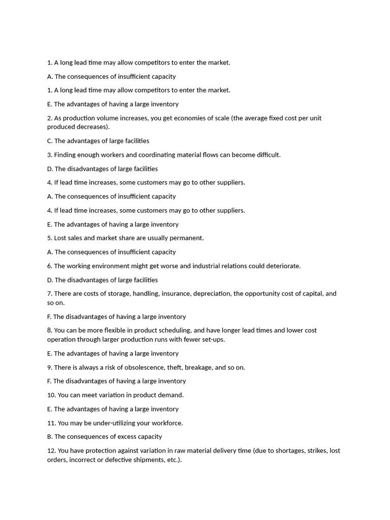 01.10.2023 PRODUCTION OPERATION Reading | PDF | Business