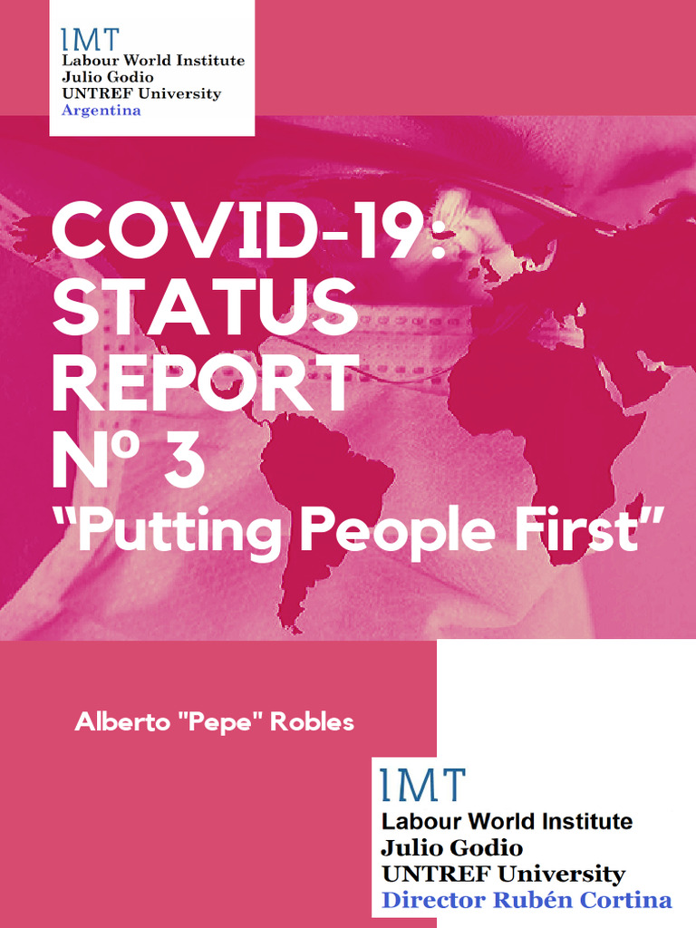 Robles - COVID-19 Status Report No 3-Putting People First | PDF | Latin ...
