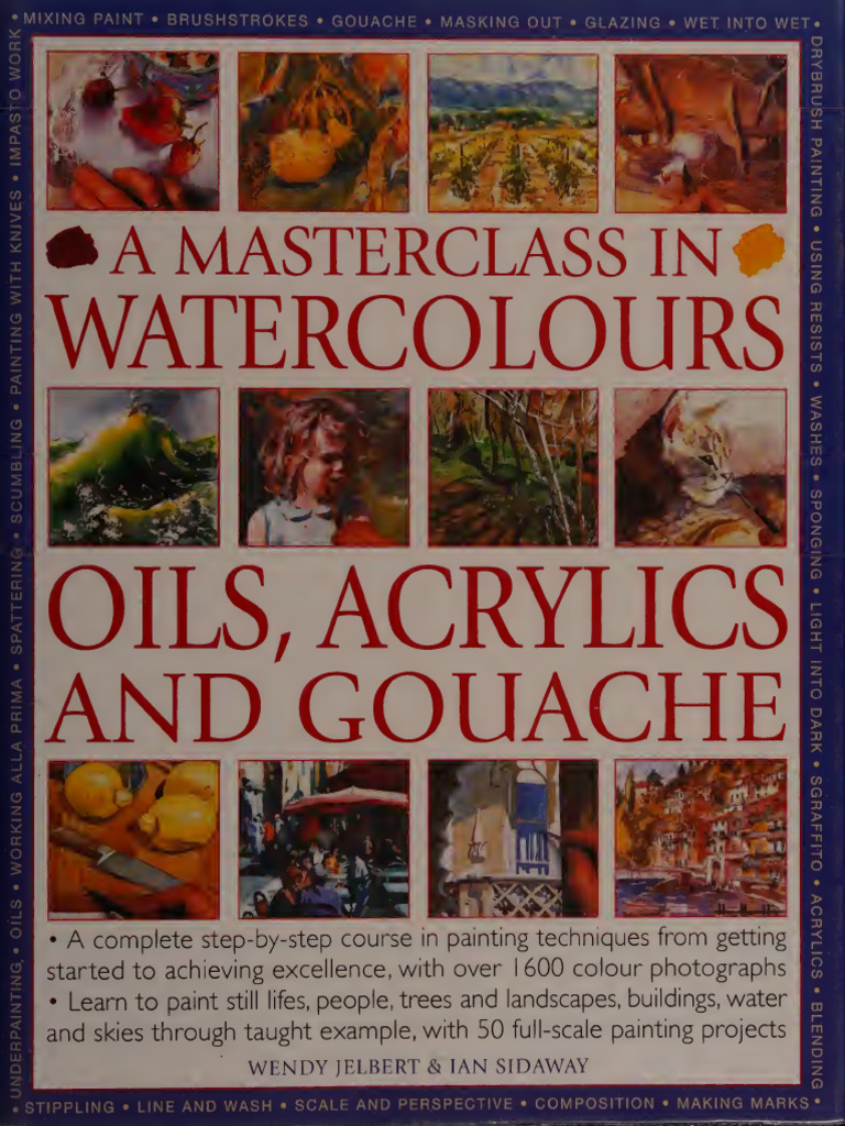 Mastering Watercolour Techniques | PDF | Oil Painting | Visual Arts
