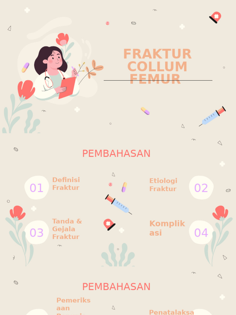 Fraktur Collum Femur: Definisi dan Penanganan | PDF