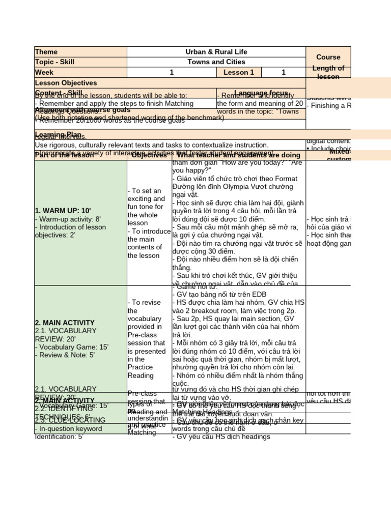 (During Class) W1 L1 LP | PDF