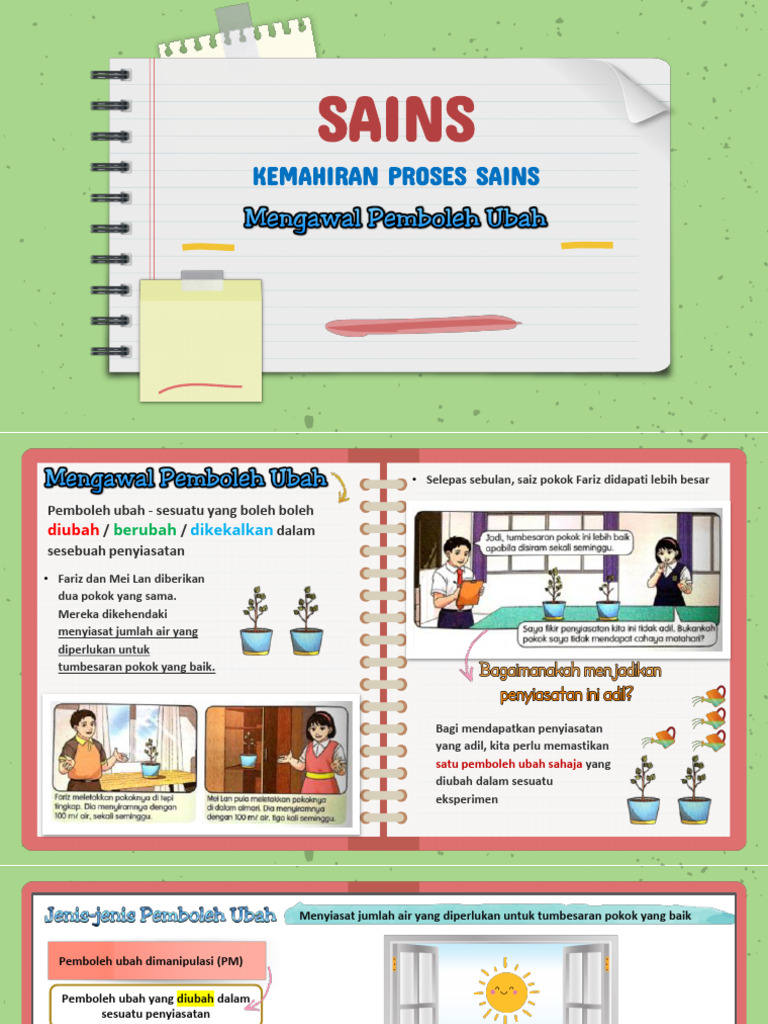 Sains KPS Mengawal-Pembolehubah | PDF