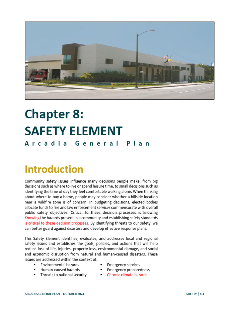 Safety Element TC FINAL | PDF | Earthquakes | Heat Wave