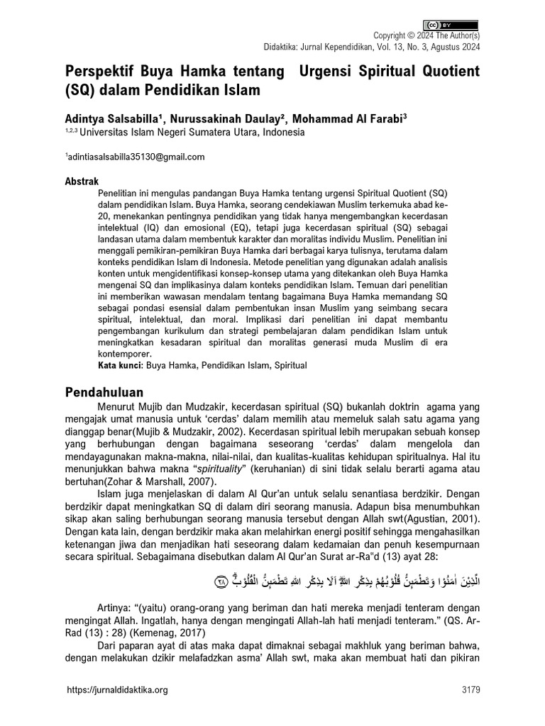 Pemikiran Hamka | PDF