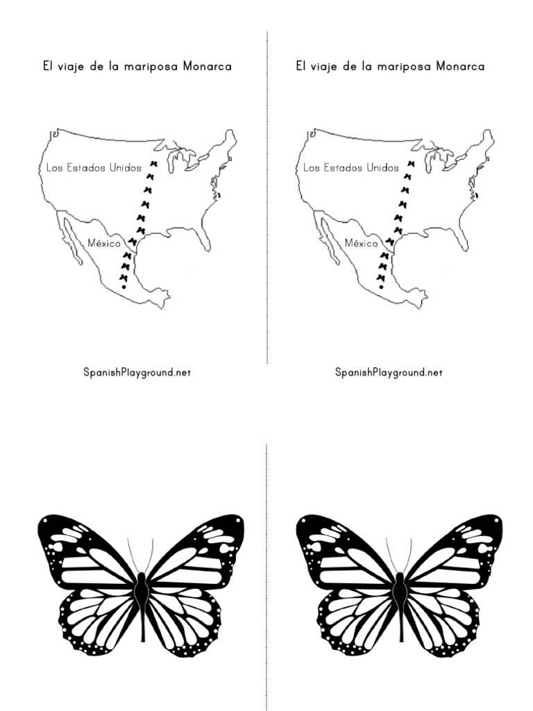 Viaje de la Mariposa Monarca | PDF | Mariposa | Lepidópteros