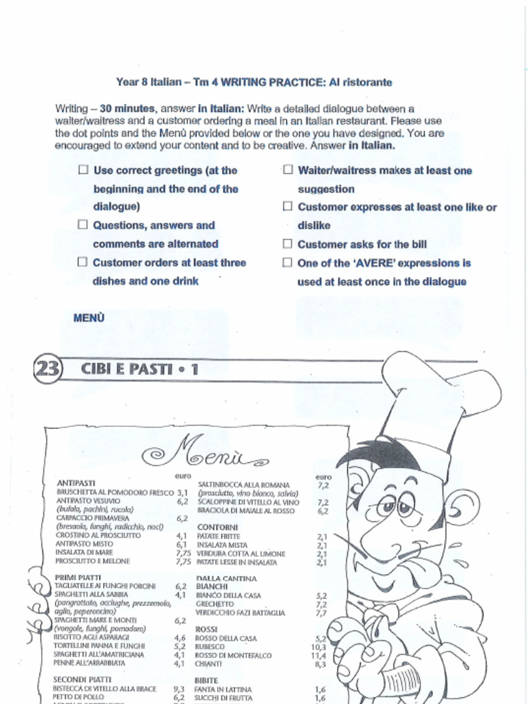 8 Tm4 WritingPrcatice | PDF