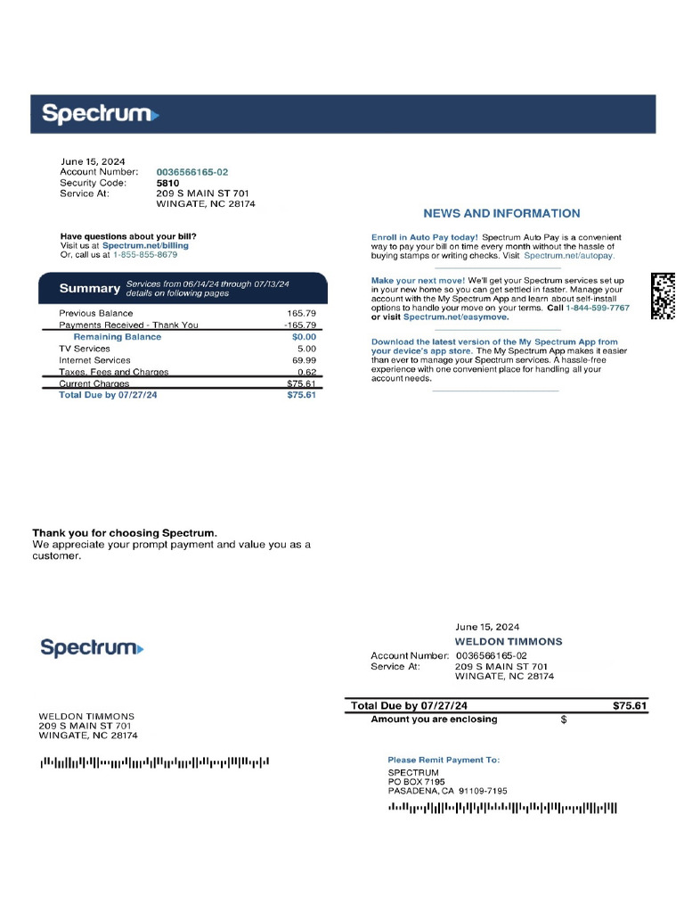 Spectrum Bill | PDF