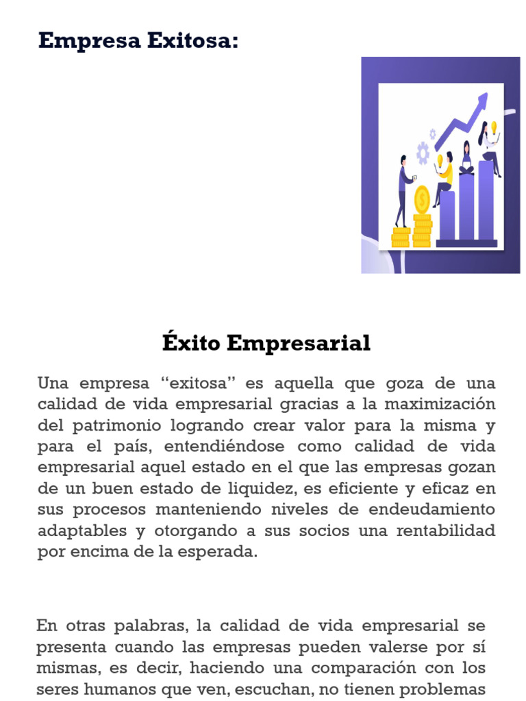 Exito Empresarial | PDF | Business | Iniciativa empresarial
