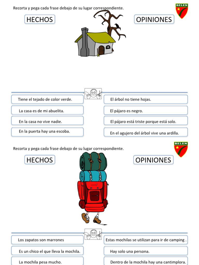Hechos y Opiniones | PDF